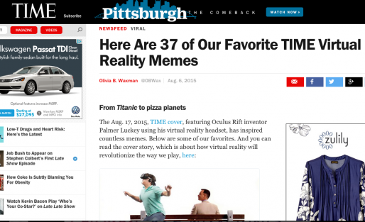 How Time Magazine Turned Bad PR Around After Wacky VR Cover